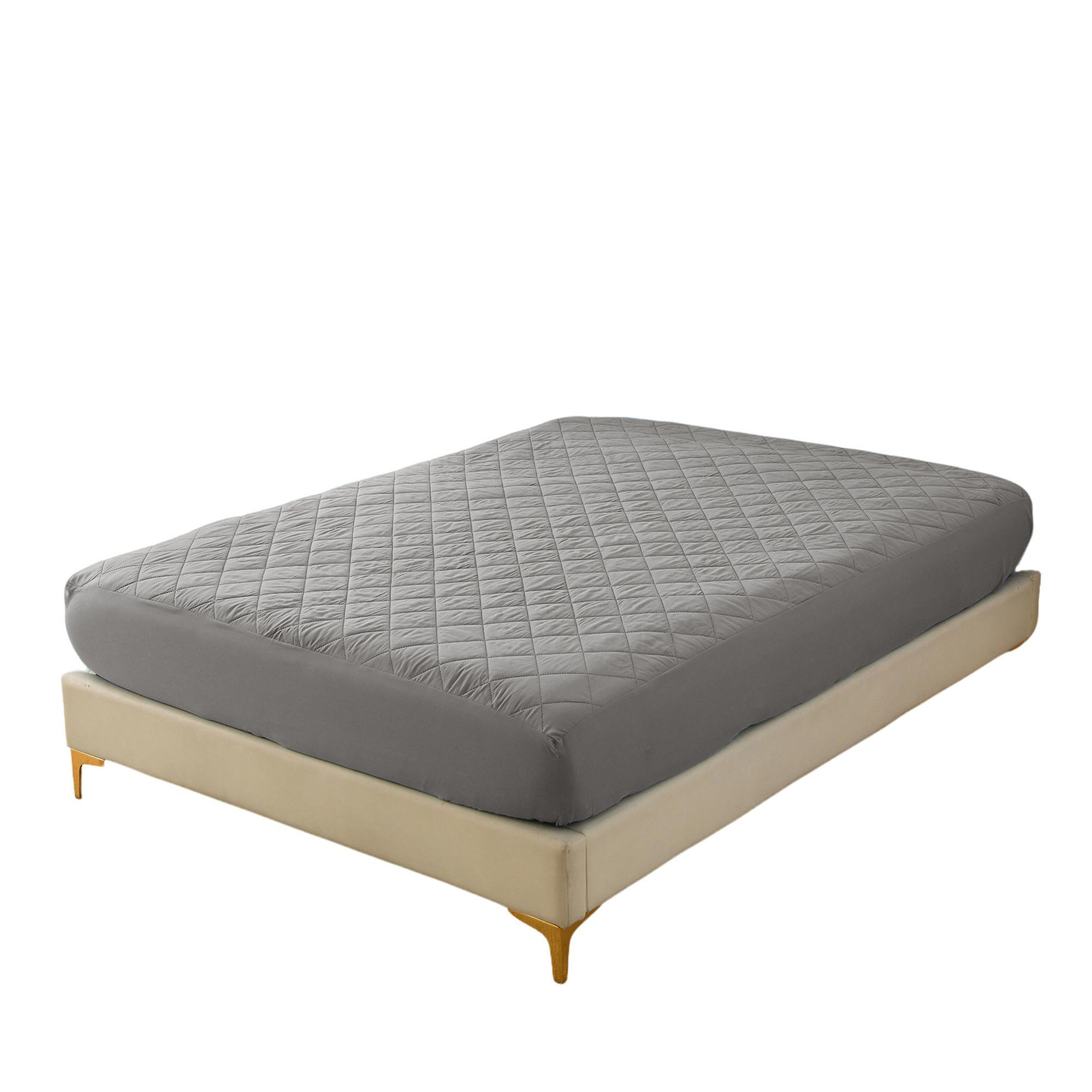 Latitude Run® Diamond Grid Ultrasonic Waterproof Mattress Protector ...