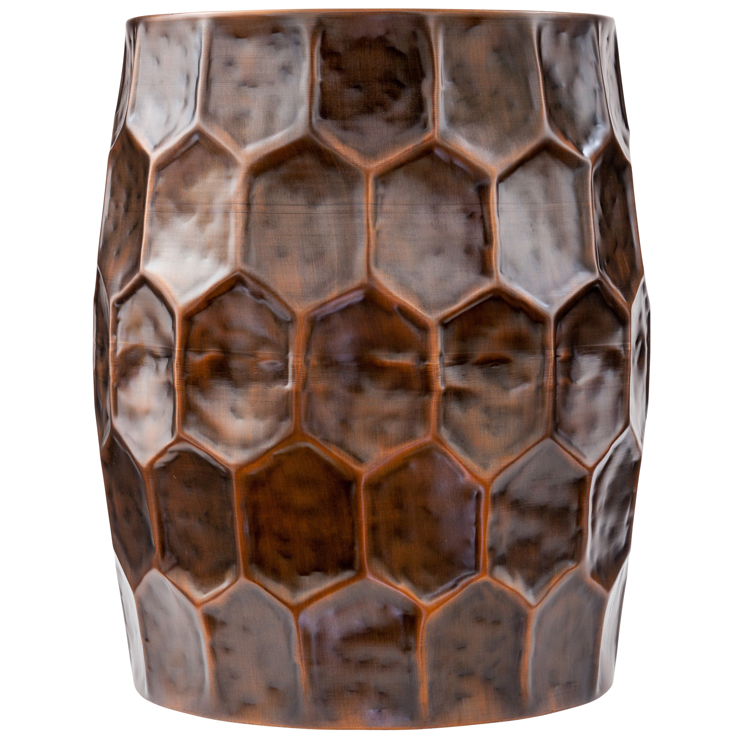 Bungalow Rose Daevion Honeycomb Accent Stool & Reviews | Wayfair