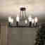 17 Stories Mulhall 8-Light 22.5" Semi Flush Mount "& Reviews" | Wayfair