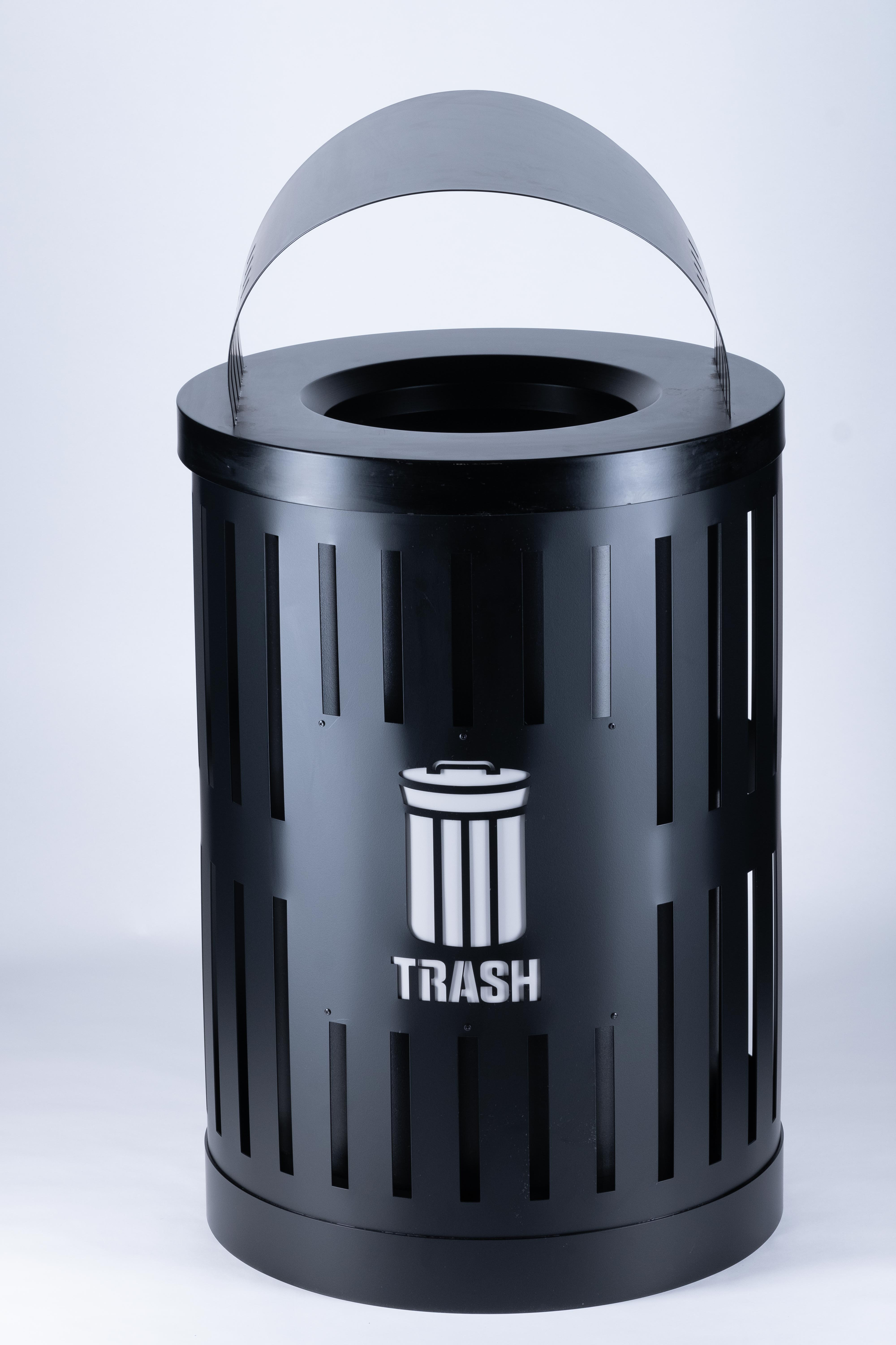 Commercial Zone 34 Gallon Trash Can with Canopy - Wayfair Canada