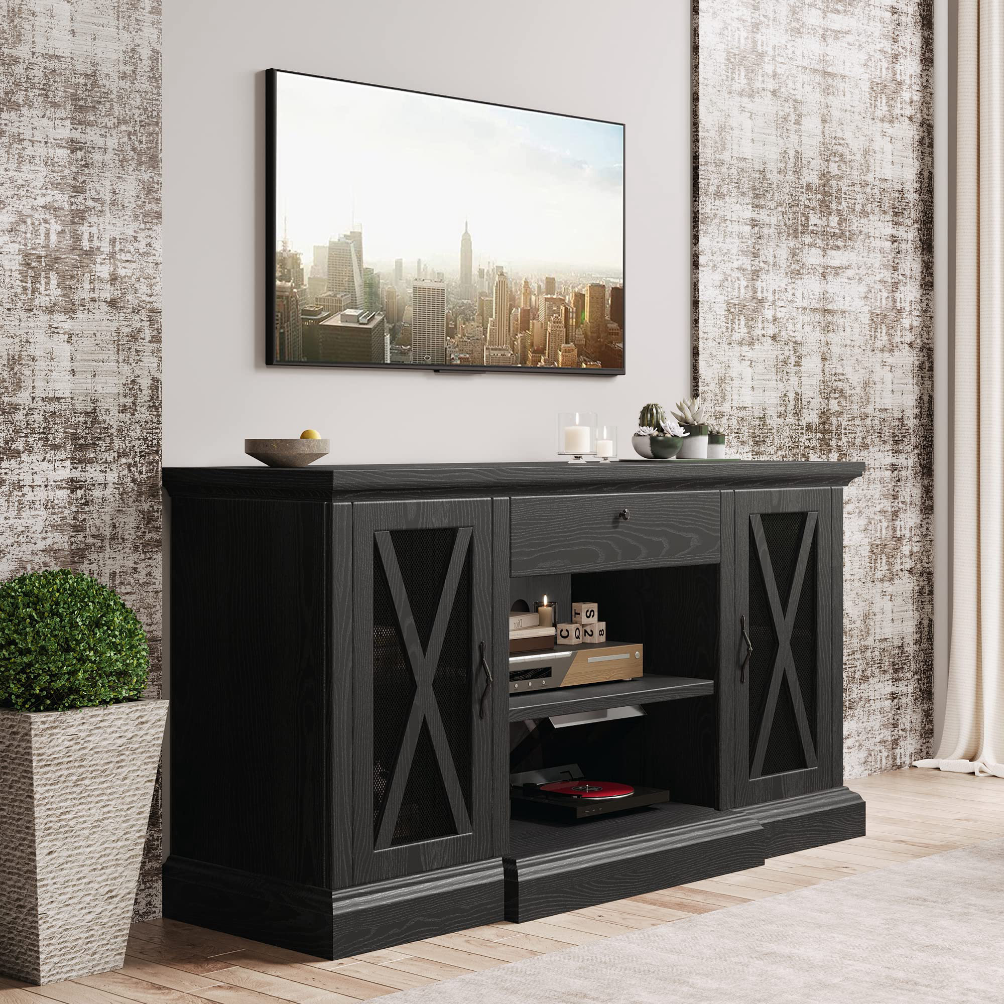 Red Barrel Studio® Arialdo TV Stand for TVs up to 65" | Wayfair