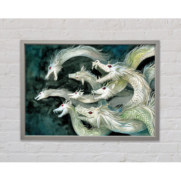 Bright Star The Fearsome Hydra - Single Picture Frame Print on Canvas ...