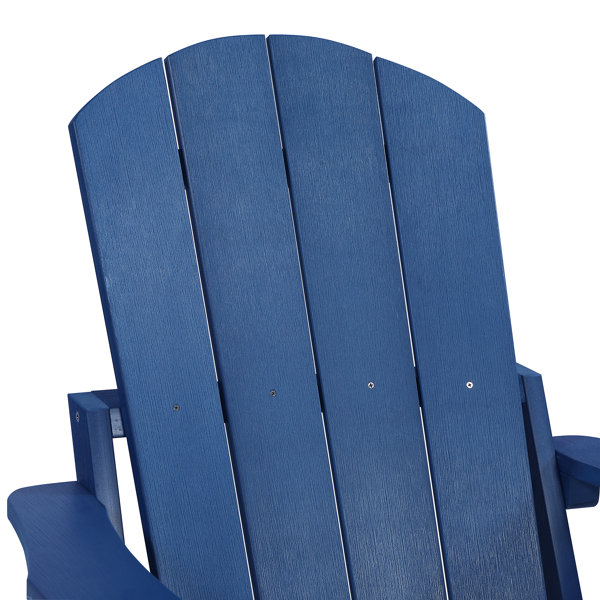 Rosecliff Heights Hurley Morphew Plastic/Resin Folding Adirondack Chair ...