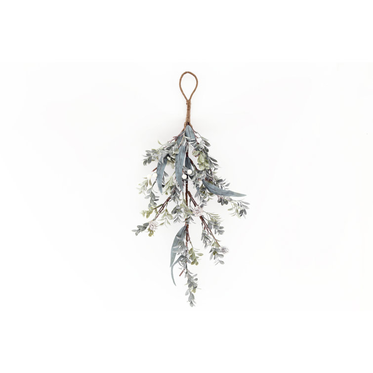 The Seasonal Aisle Hanging Alpine Sage & Snowberry Decoration | Wayfair ...