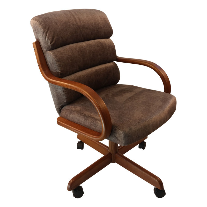 Caster Chair Company Hamilton Swivel & Tilt Caster Dining Arm Chair ...