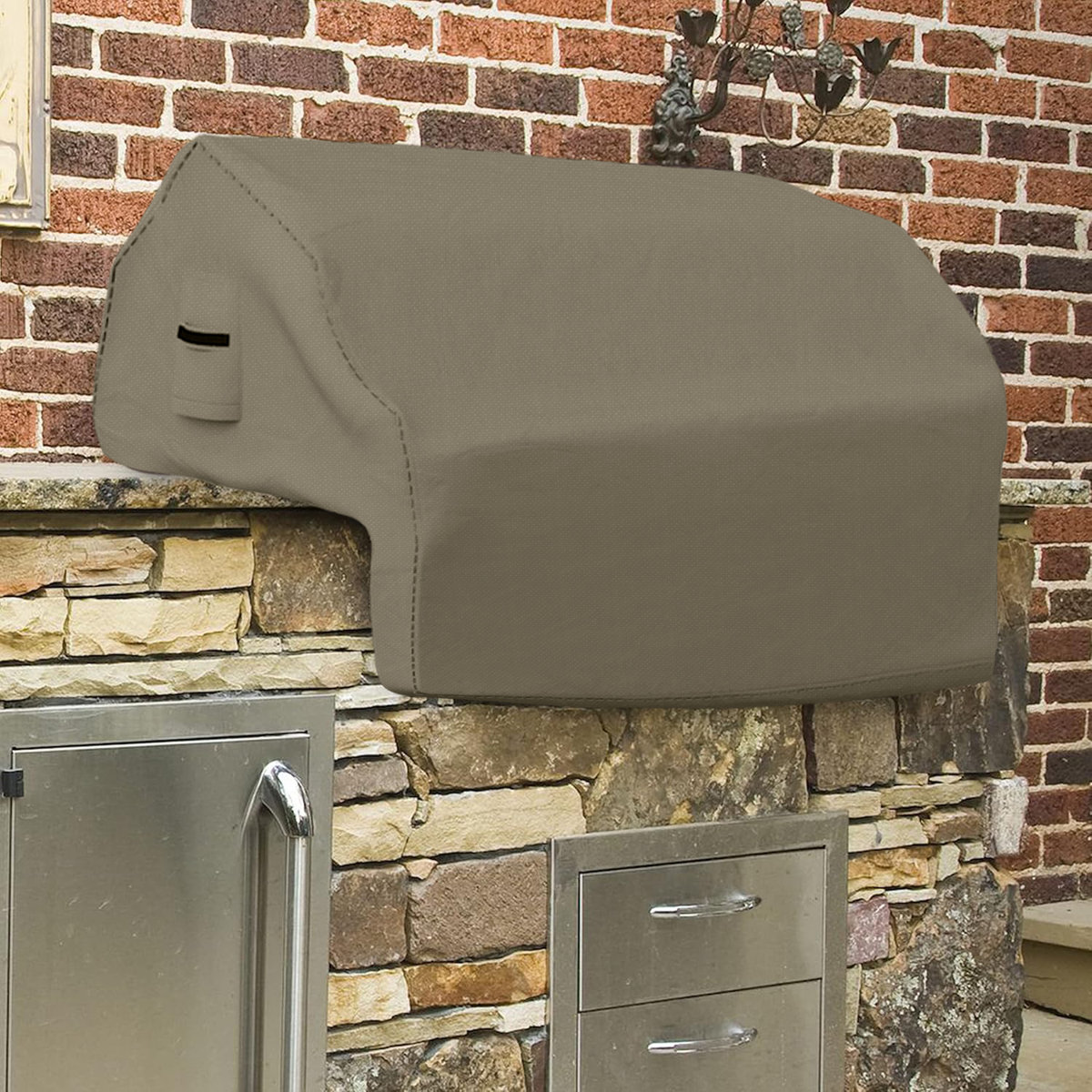 Covers & all Built-in Outdoor Grill Cover, Durable 12 Oz Waterproof ...