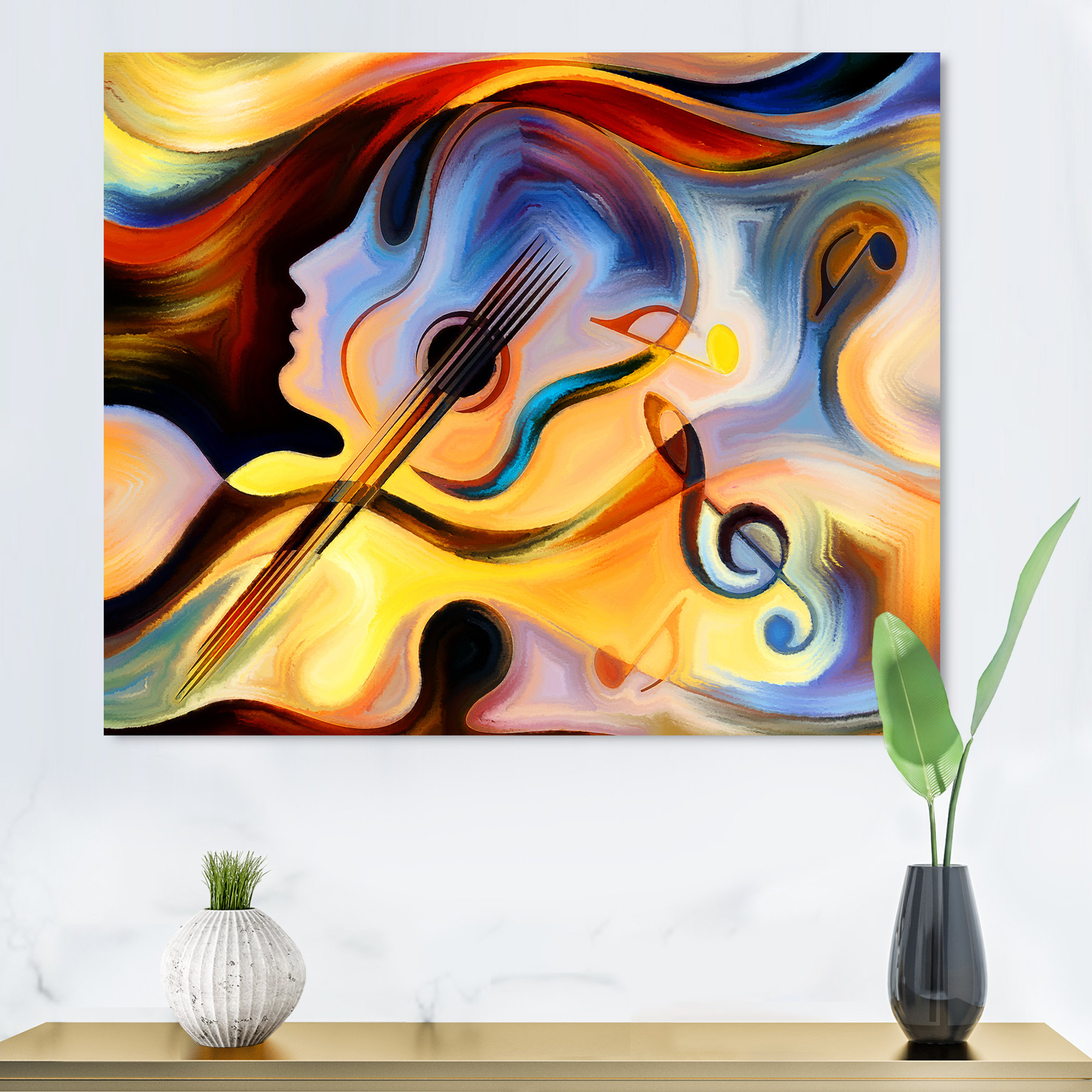 Wrought Studio Realms Of Inner Paint Ii - Modern & Contemporary Canvas ...