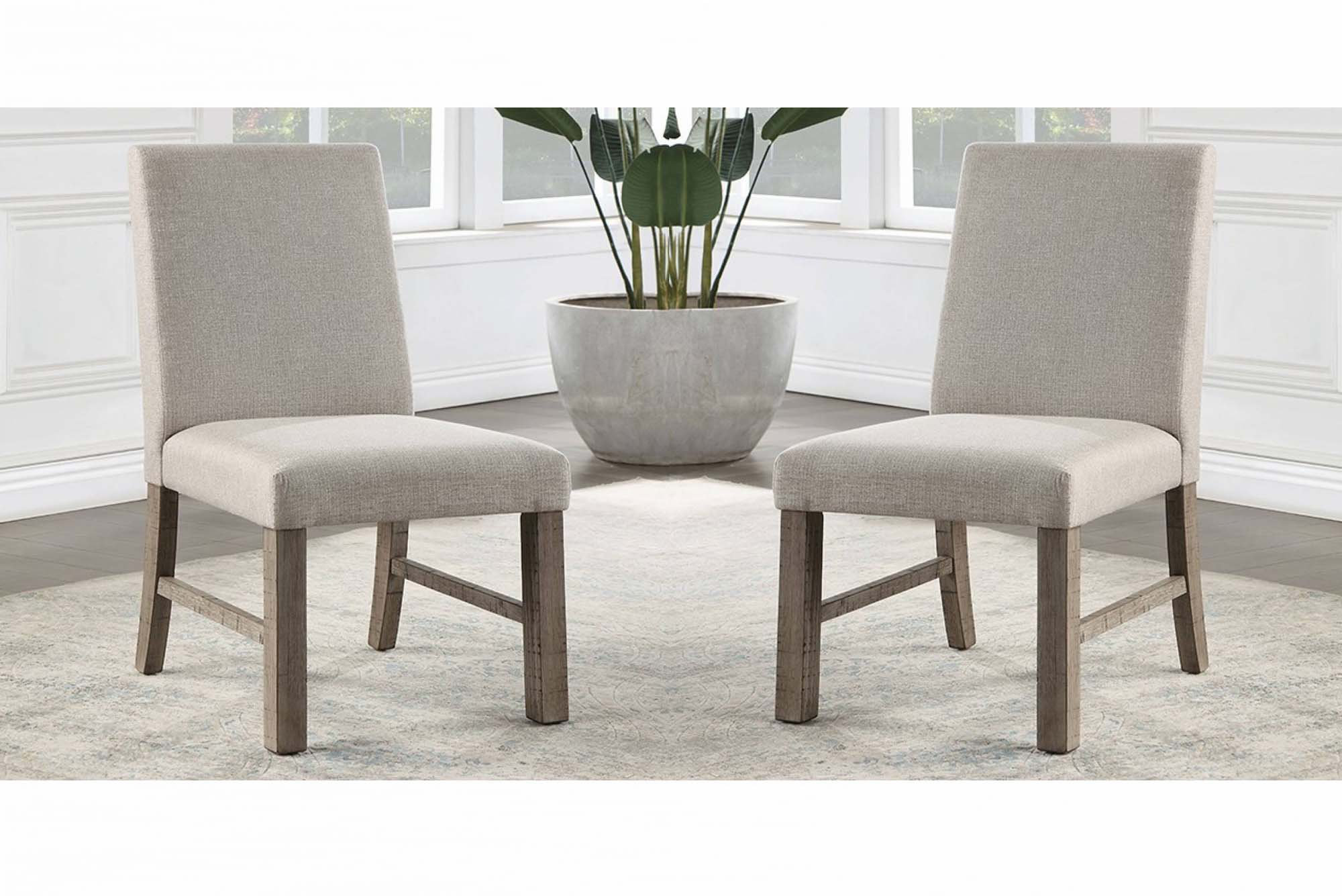 Red Barrel Studio® Solid Wood Kitchen Set Of 2Pcs Dining Chairs | Wayfair