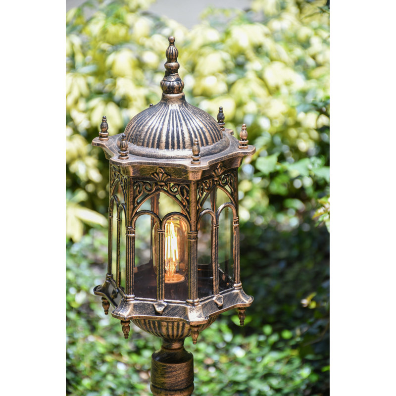Bloomsbury Market Bonley Transparent Lamp Post (Full) & Reviews | Wayfair