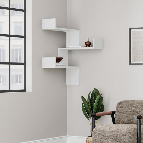 Bless international 3 Piece Free Form Corner Shelf & Reviews | Wayfair
