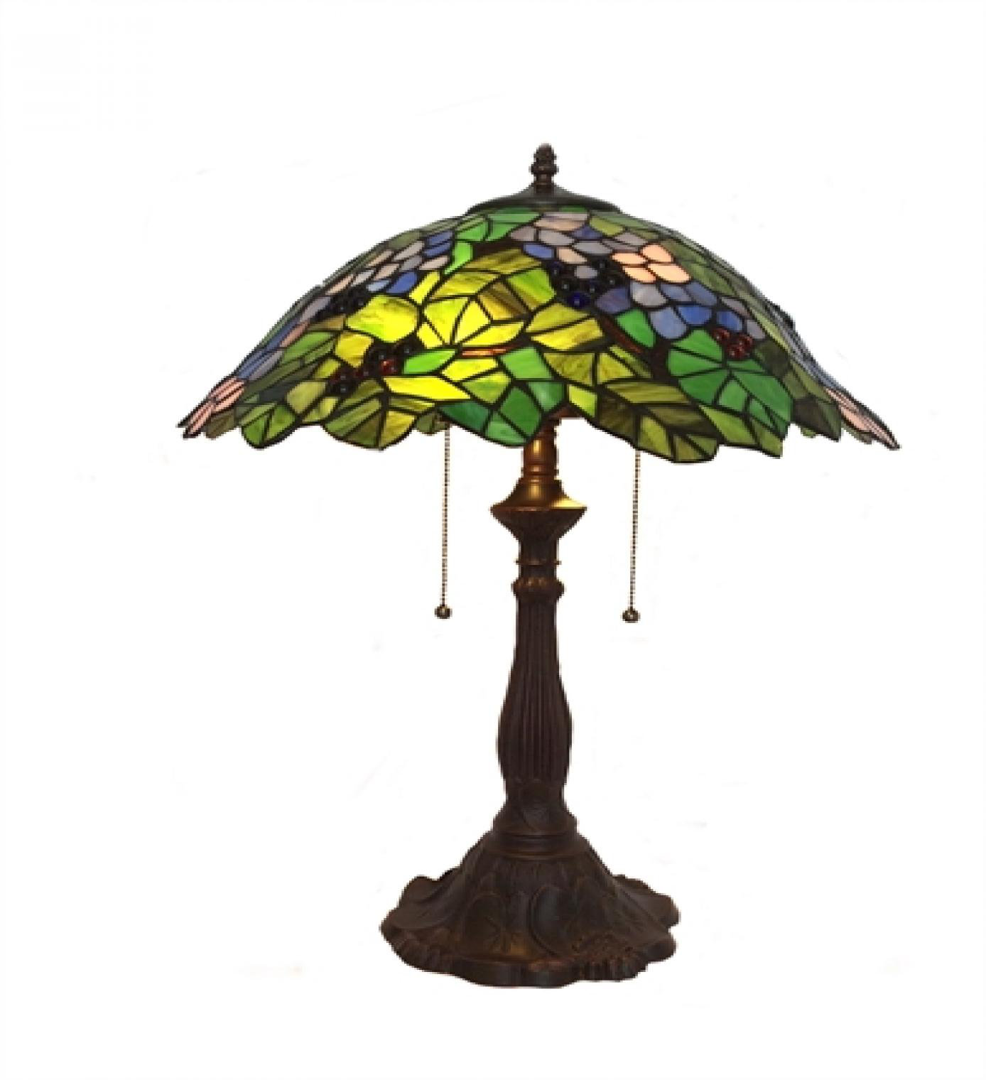 Bloomsbury Market Stained Glass Floral Patterned Table Lamp | Wayfair