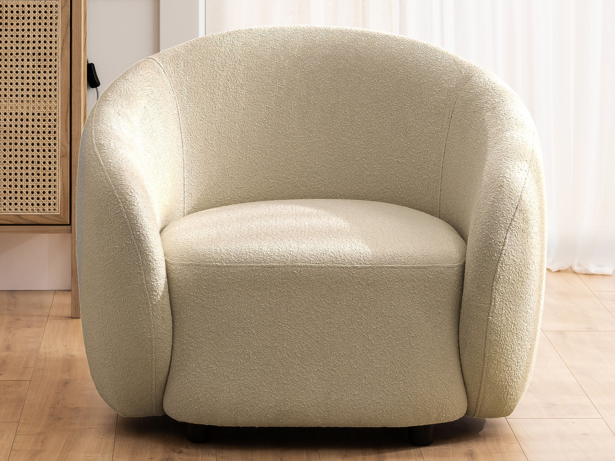 Ivy Bronx Demaurea Bouclé Sofa Set 3+2+1 Luxury and Modern Collection ...