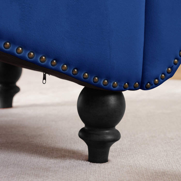 Alcott Hill® Velvet Chaise Lounge | Wayfair