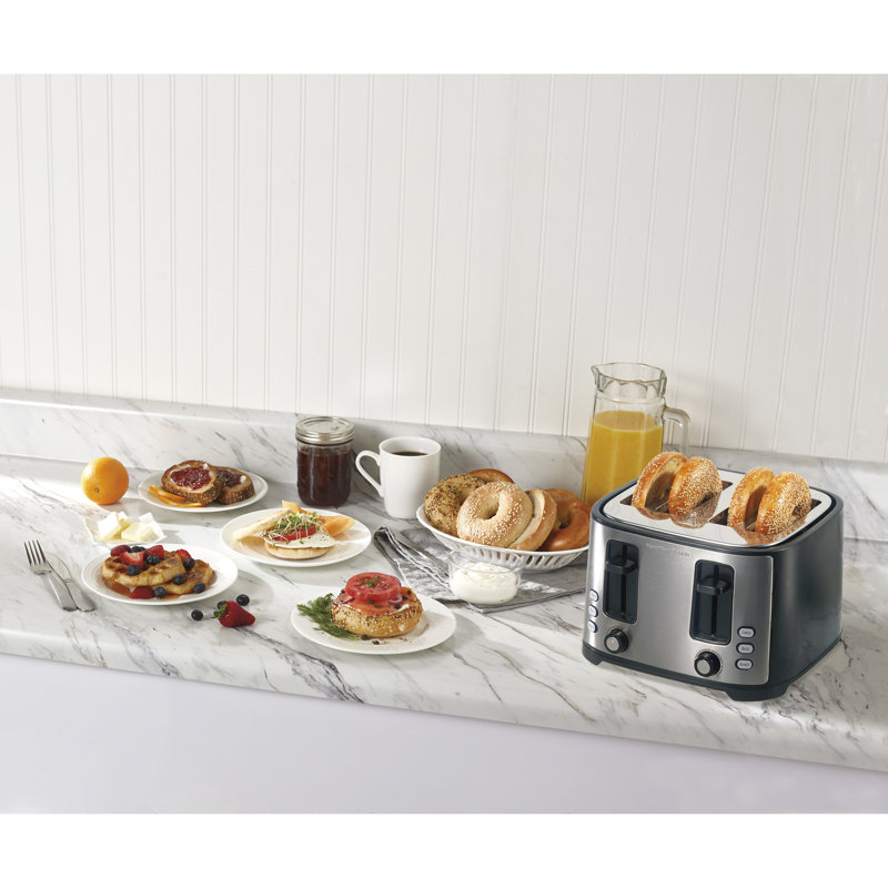 Hamilton Beach Extra-Wide Slot 4 Slice Toaster & Reviews | Wayfair