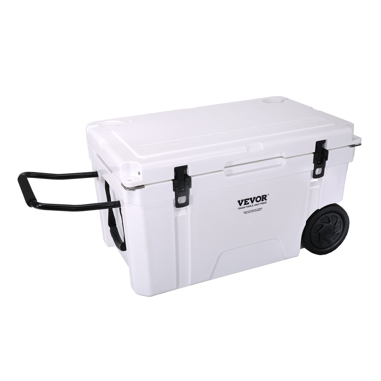 VEVOR 65 Quarts Wheeled Ice Chest Cooler | Wayfair