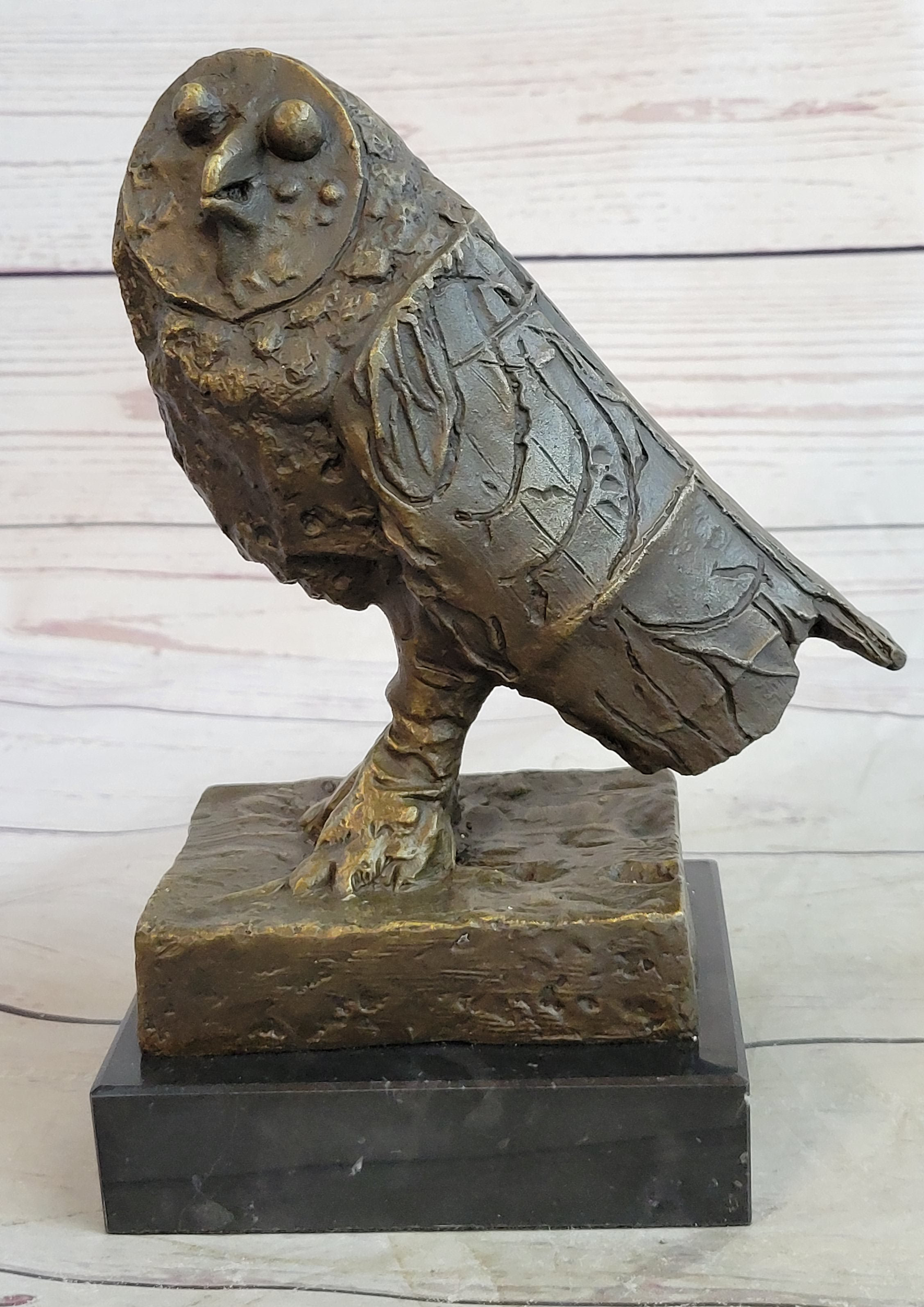 Red Barrel Studio® Dallon Owl By Pablo Pico Bronze Statue Sculpture ...