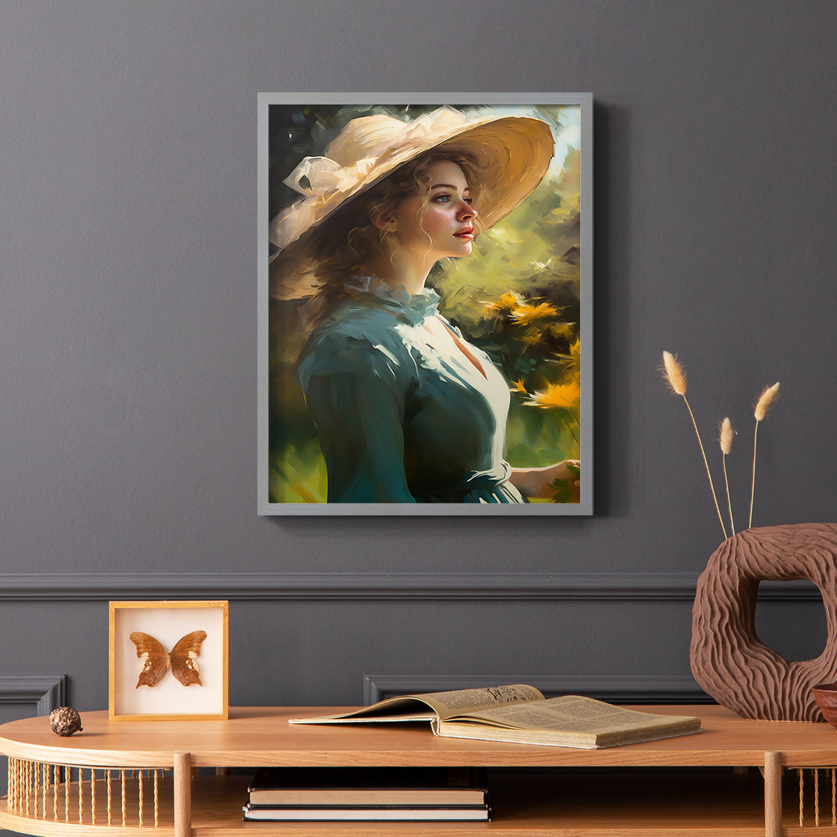 Charlton Home® WOMEN-CCLXXIII -Premium Gallery Framed Print - Ready to ...
