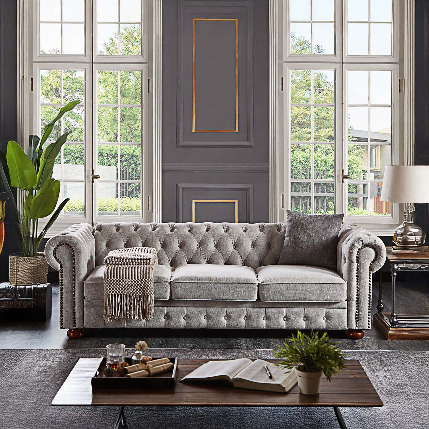 Alcott Hill Chesterfield Sofa - Wayfair Canada
