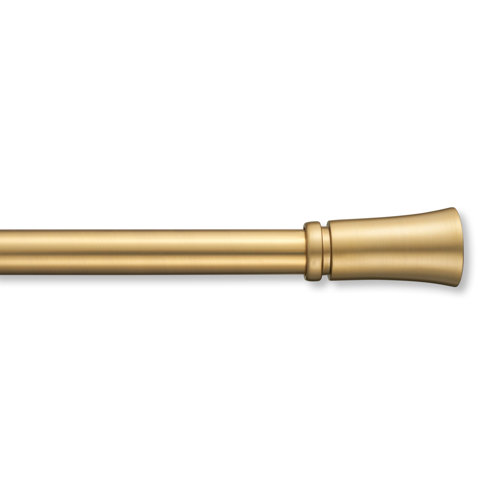 Gold Curtain Hardware, Accessories & Rods You'll Love | Wayfair