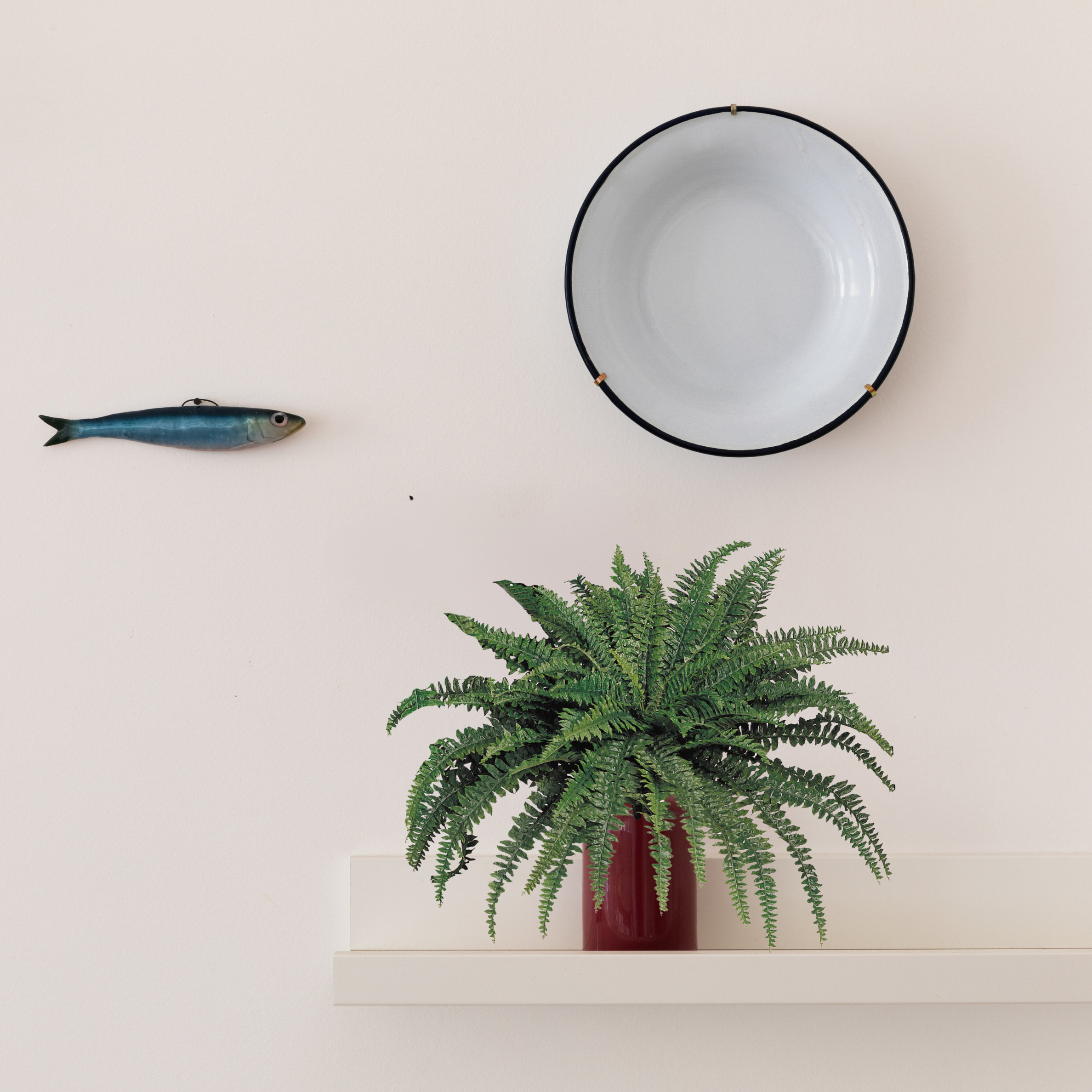 Lark Manor™ Ultra-Realistic Green Fern Plant - Artificial Fern for ...