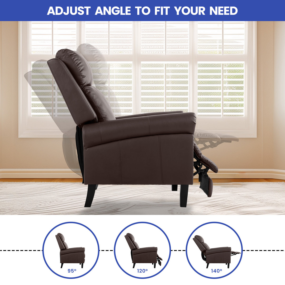 Winston Porter Shameek Recliner | Wayfair