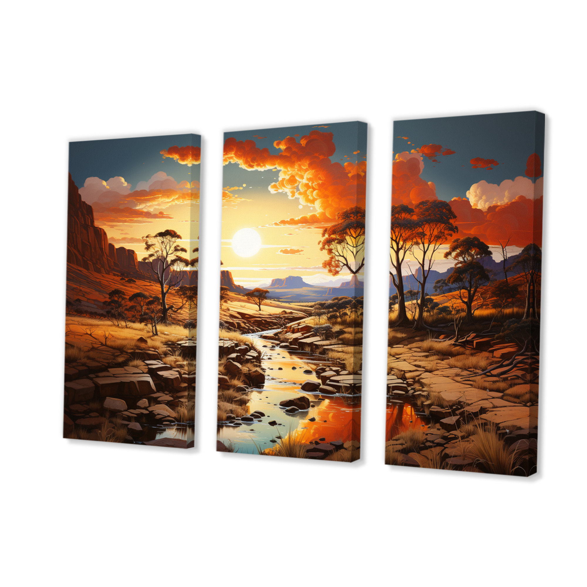 Winston Porter Australia Outback Wonder III - Landscapes Canvas Art ...
