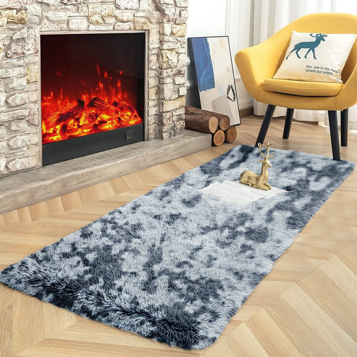 Fairmont Park Brinegar Machine Woven TYE DYE GREY Area Rug | Wayfair.co.uk