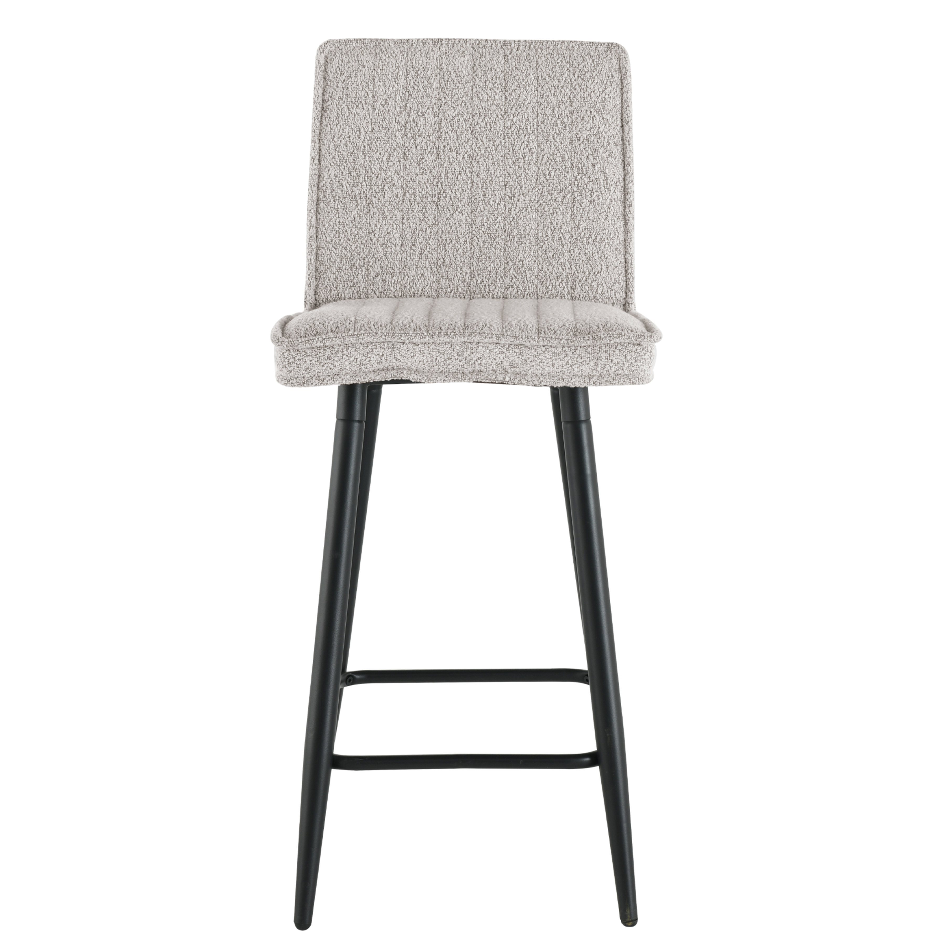 Corrigan Studio Klimek Grey Upholstered Counter Stool (set of 2 ...