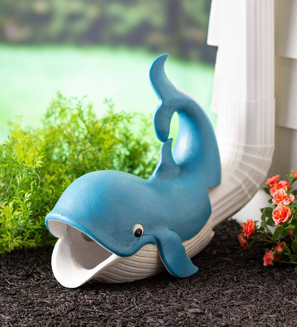 Dovecove Whimsical Smiling Whale Statuary & Reviews - Wayfair Canada