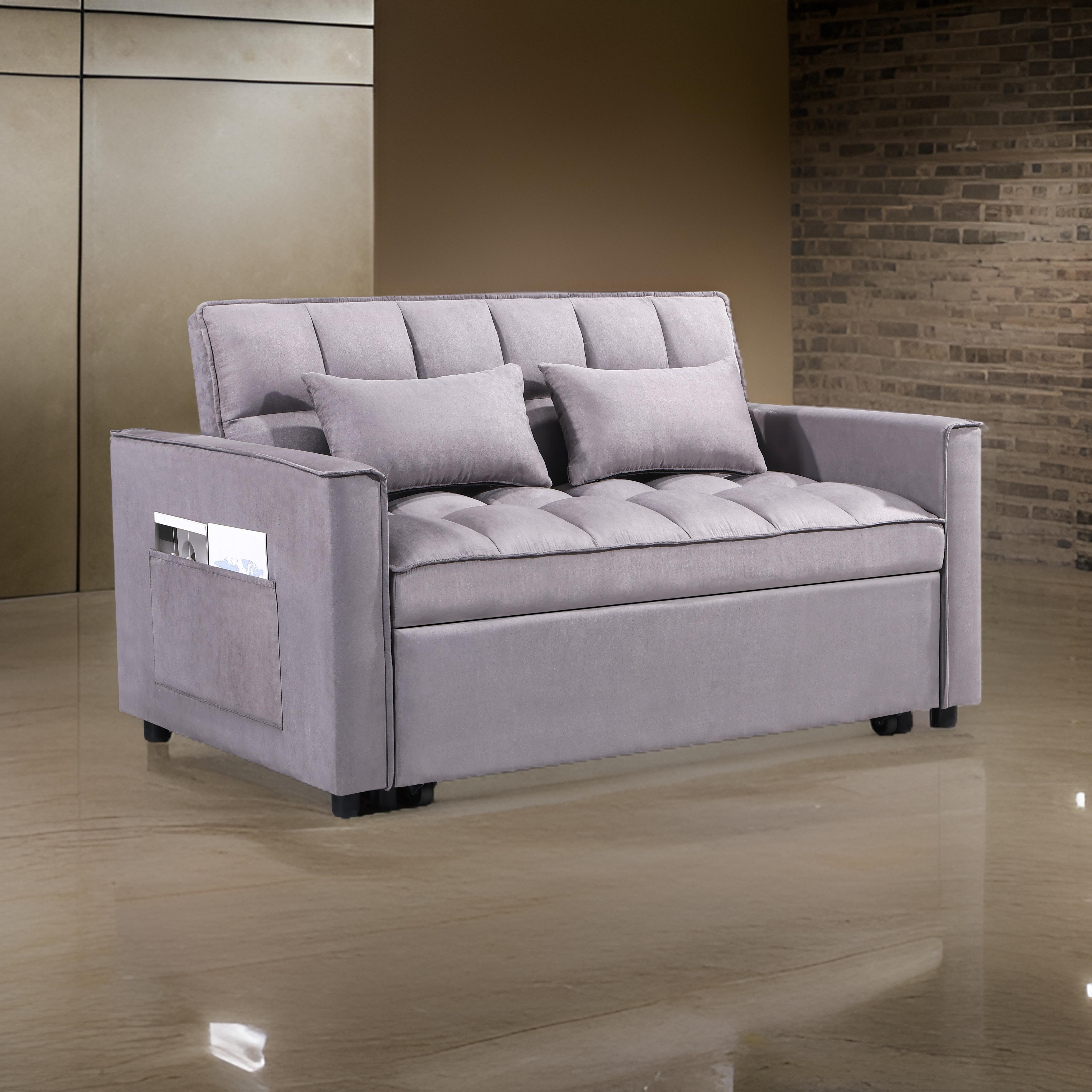 Mercer41 Pull Out Couch Bed Convertible Sofa Bed | Wayfair