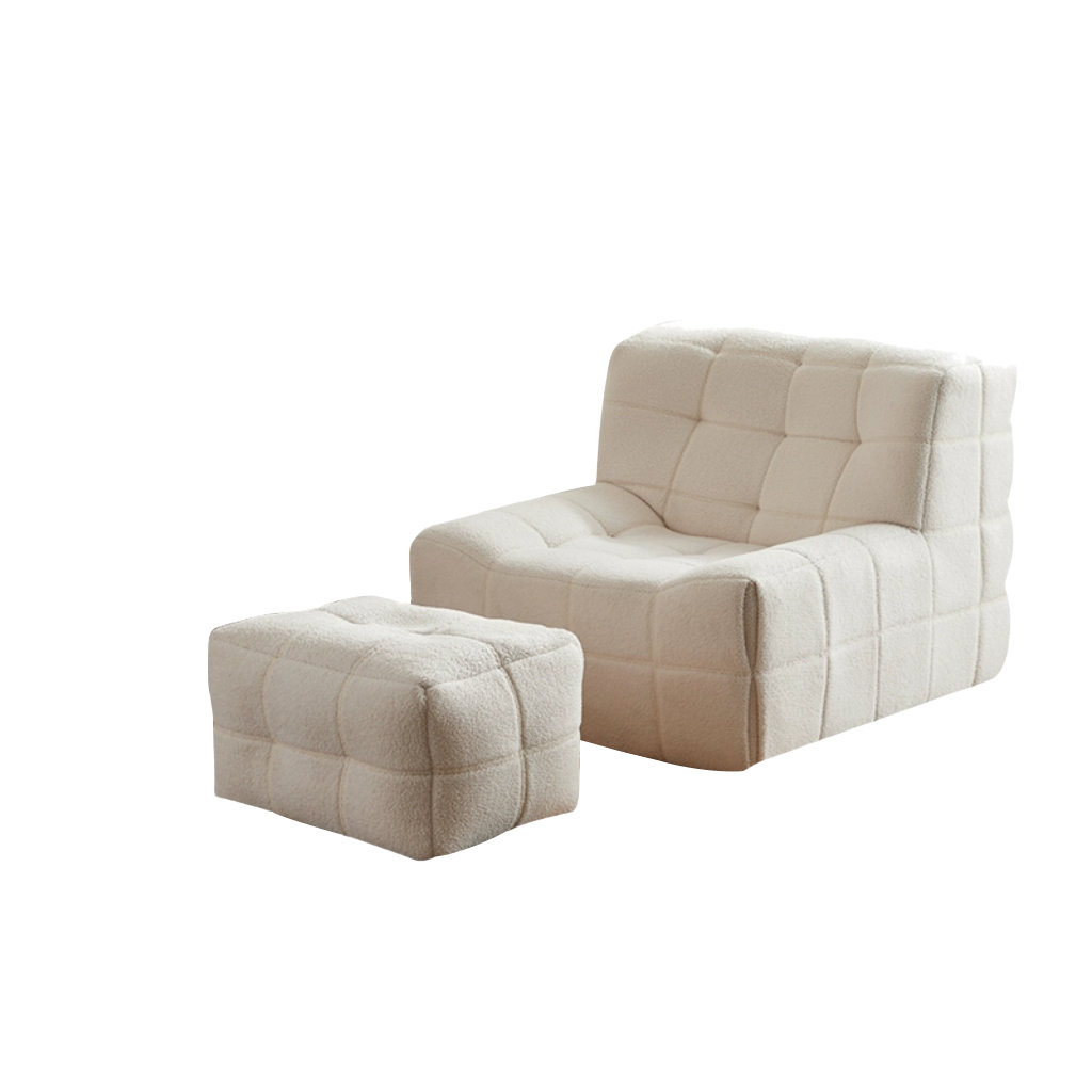 Ivy Bronx Light luxury creative waffle sofa combination | Wayfair