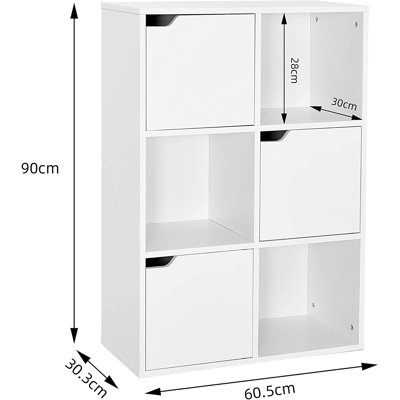 Hashtag Home Mendelson 90cm H x 60.5cm W Cube Bookcase & Reviews ...