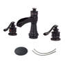 GAWEZA Single Hole Faucet 2-handle Bathroom Faucet | Wayfair