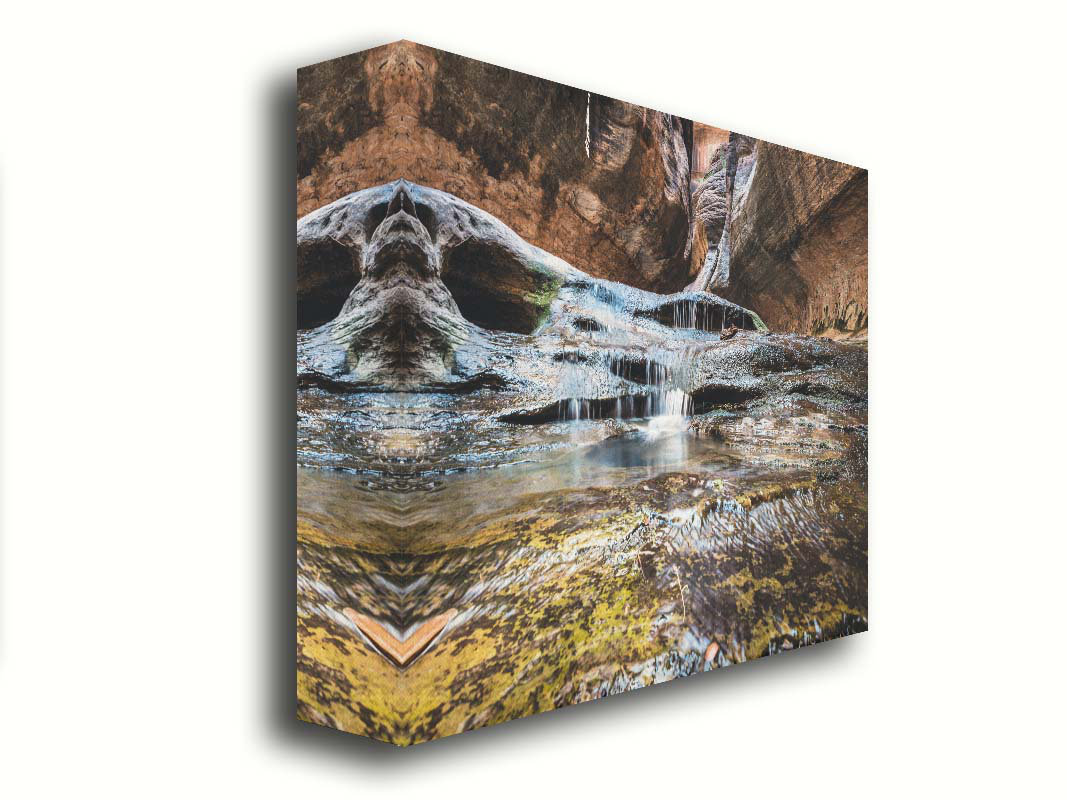 Loon Peak® Subway Waterfall by Scott Barlow. Giclee Gallery | Wayfair