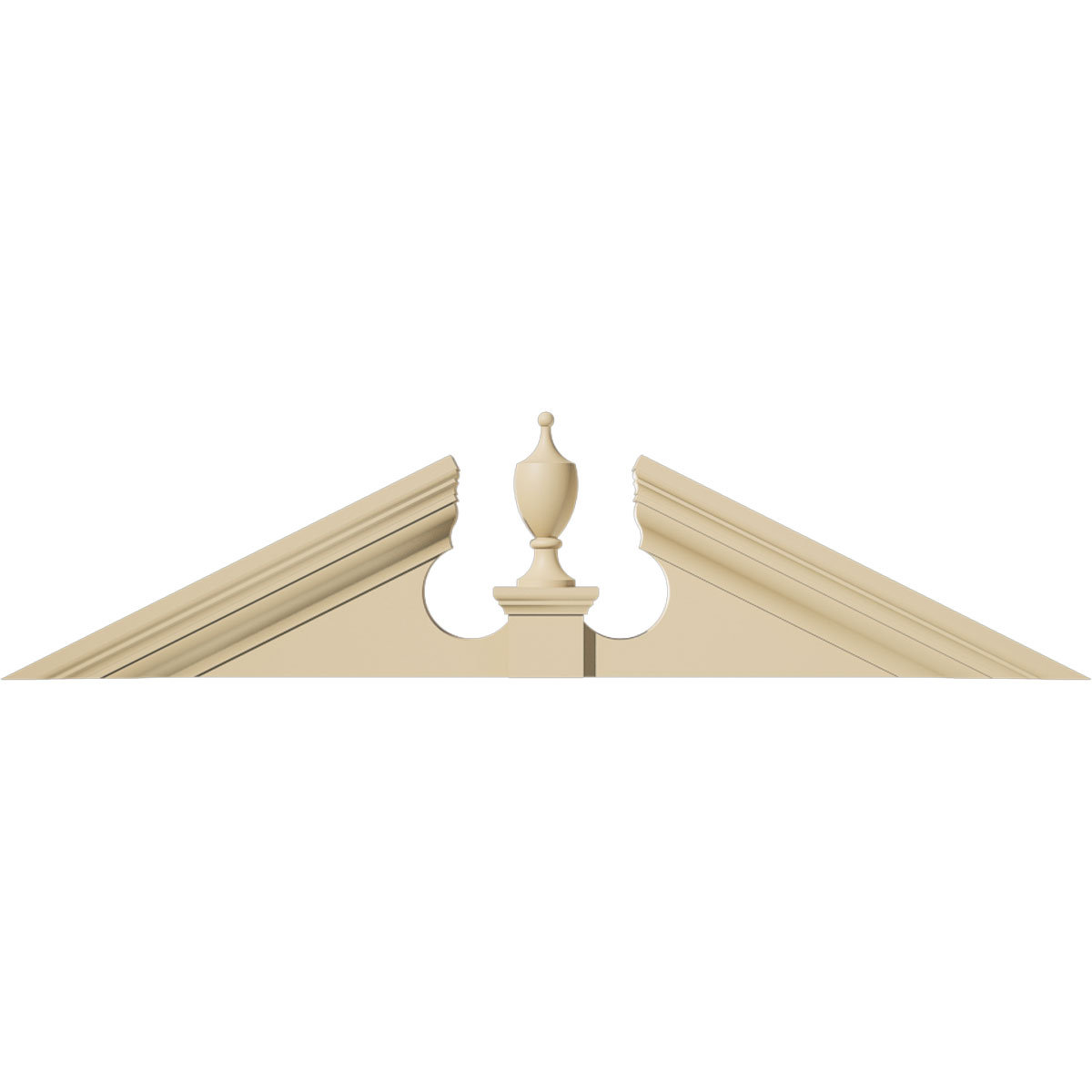 Ekena Millwork Acorn Signature Urethane Pediment (Acorn Ships ...