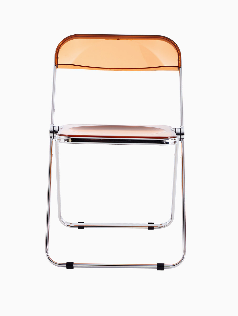 Wrought Studio™ Clear Transparent Folding Chair Chair Pc Plastic Living ...