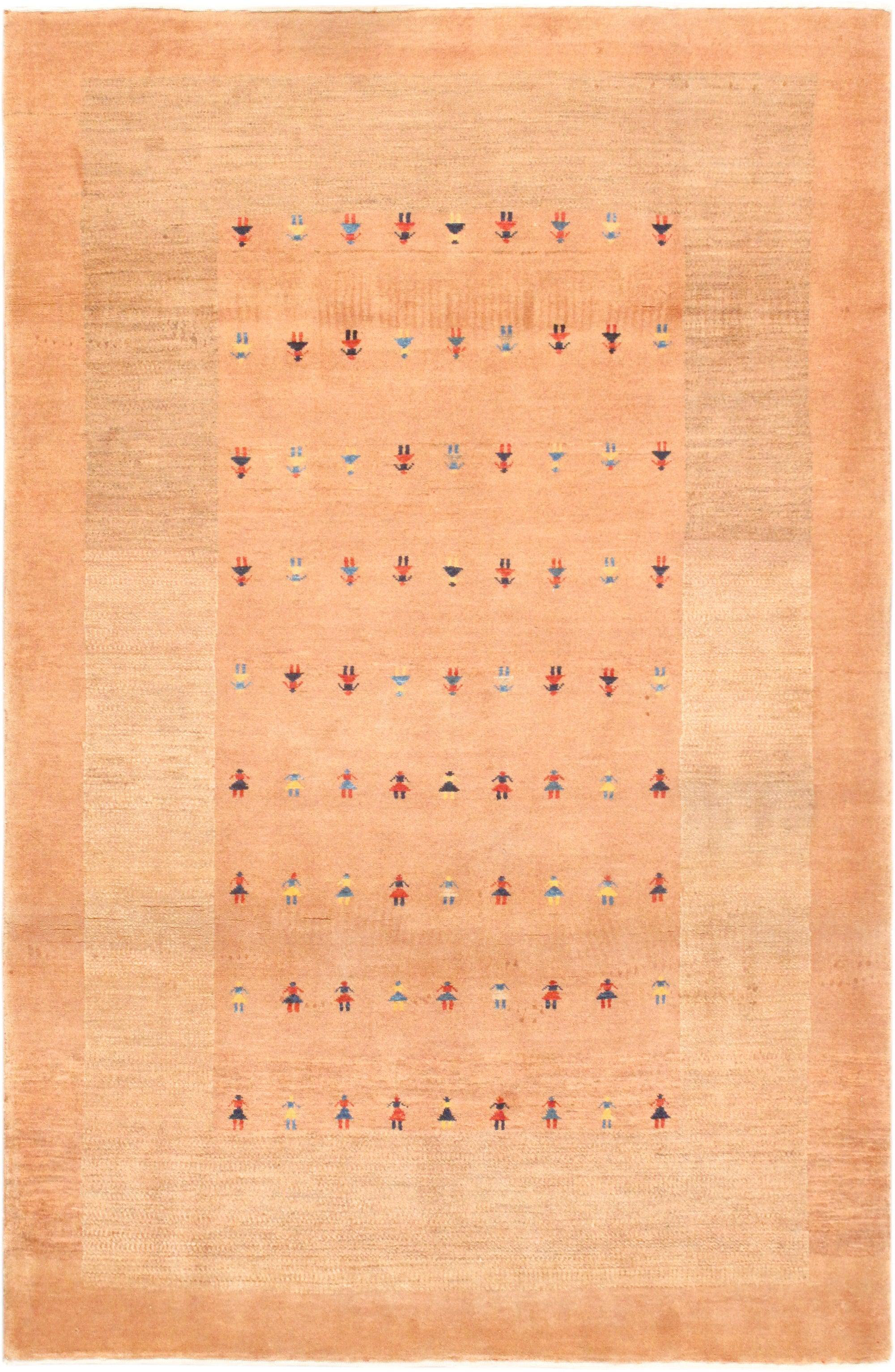 Isabelline No Pattern and Not Solid Color Handmade Hand-Knotted ...