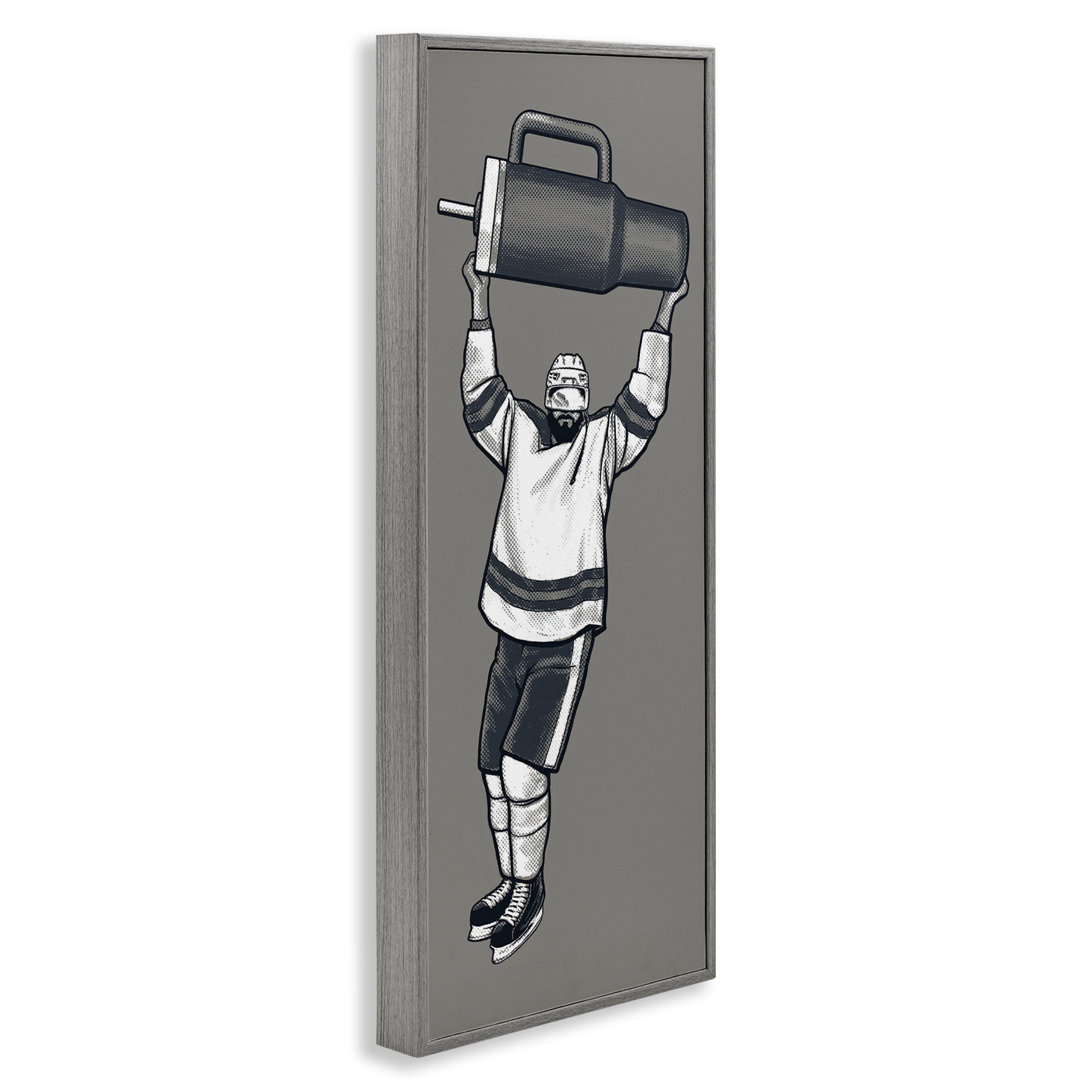 Ophelia & Co. Funny Hockey Trophy Pun Framed Giclee Art by Jedco Brands ...
