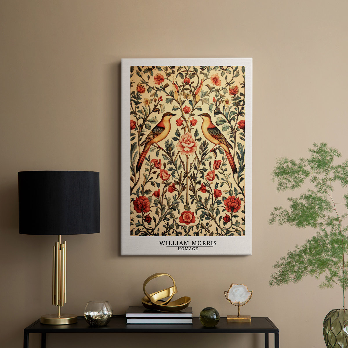 Lark Manor™ WM MORRIS Series CCCXXXII -Gallery Wrapped Cavas | Wayfair