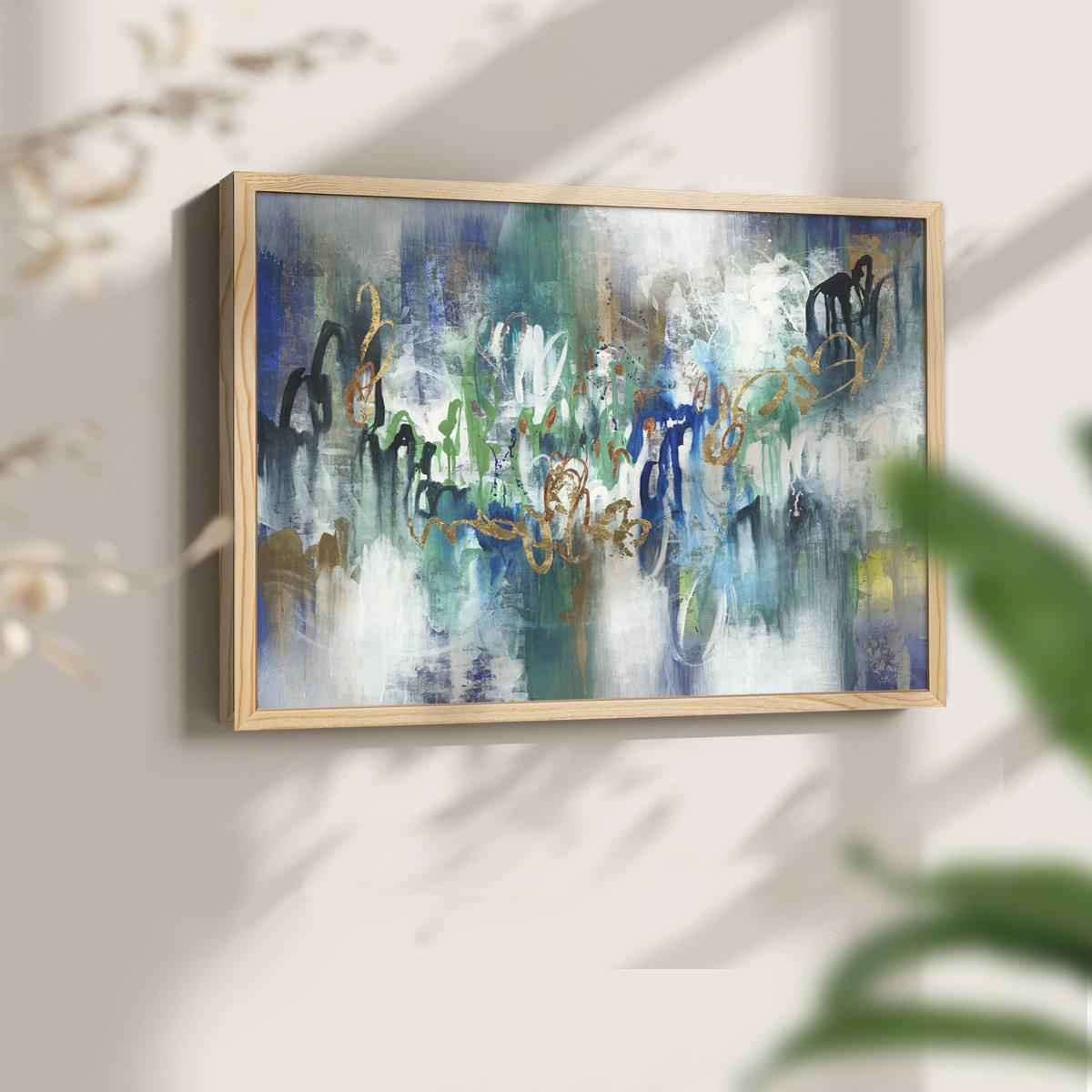 Wrought Studio™ Felicity -Framed Print - Restickable | Wayfair