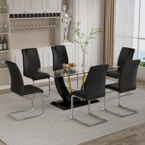 Ivy Bronx Mariam Faux Leather Upholstered Side Chair & Reviews | Wayfair