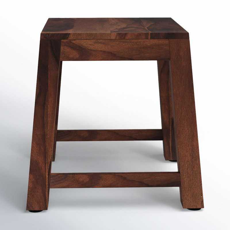 Joss & Main Shea Solid Wood Accent Stool & Reviews | Joss & Main