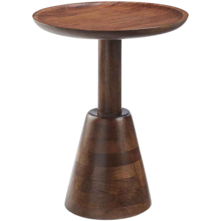 Birch Lane Neville Solid Wood Block End Table - Wayfair Canada