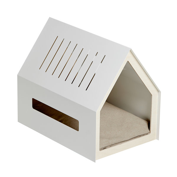 Andolin White Metal Dog House | AllModern