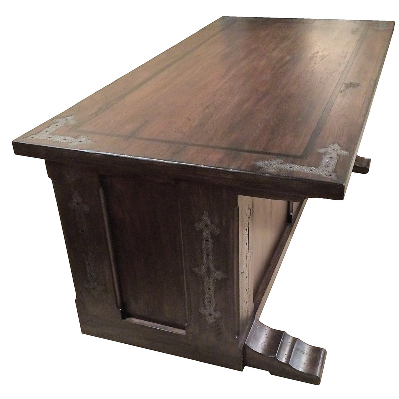 Regis Patrick Collection Solid Wood Executive Desk | Wayfair