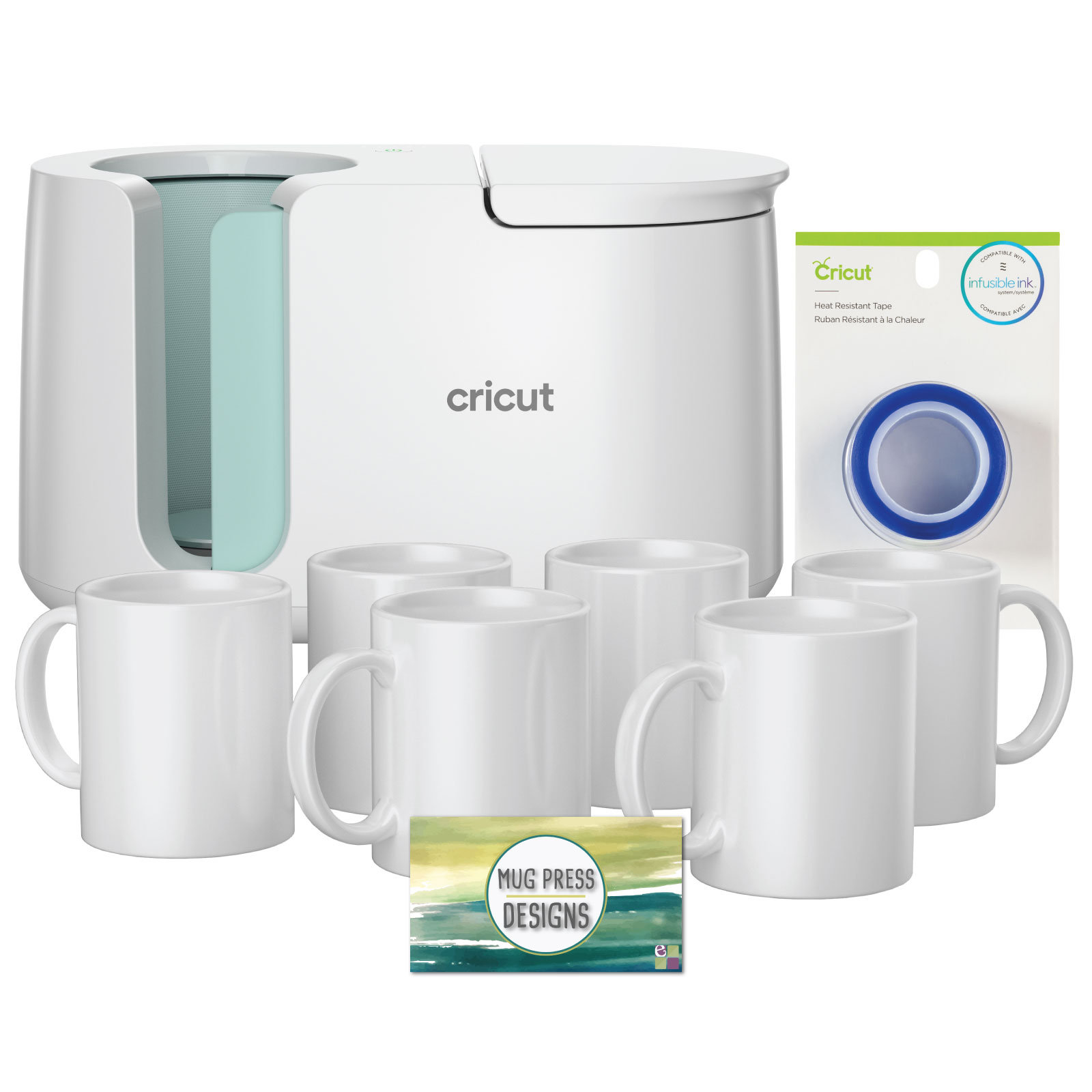 Cricut Mug Press Heat Press Machine Bundle | Wayfair