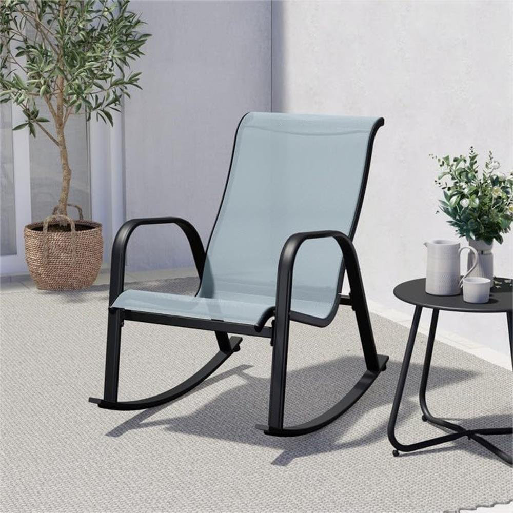 Latitude Run® Catonsville E-coated Steel Rocking Chair | Wayfair