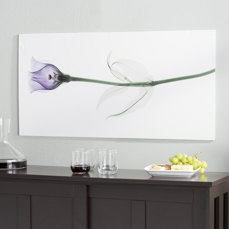 Wrought Studio Lisianthus - Graphic Art Print & Reviews | Wayfair