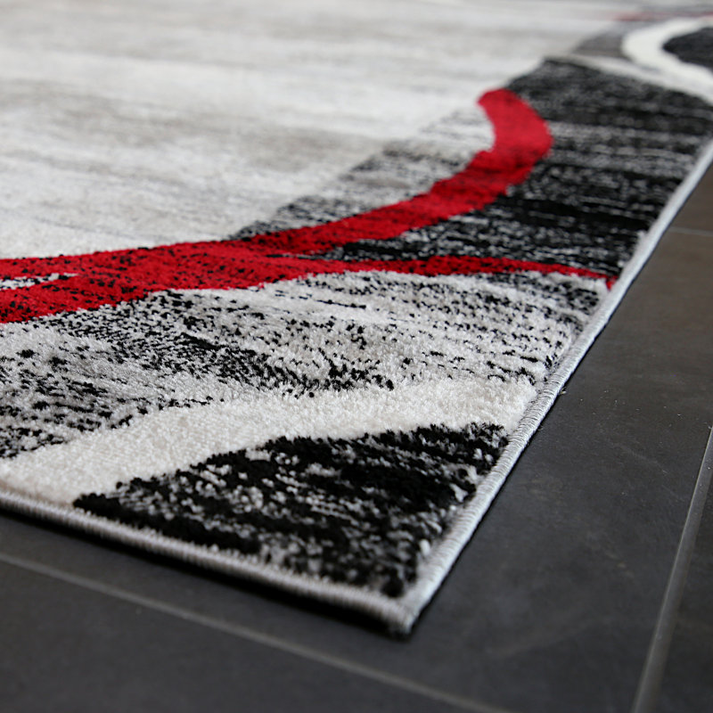 Wade Logan® Mcphearson Performance Gray Rug & Reviews | Wayfair