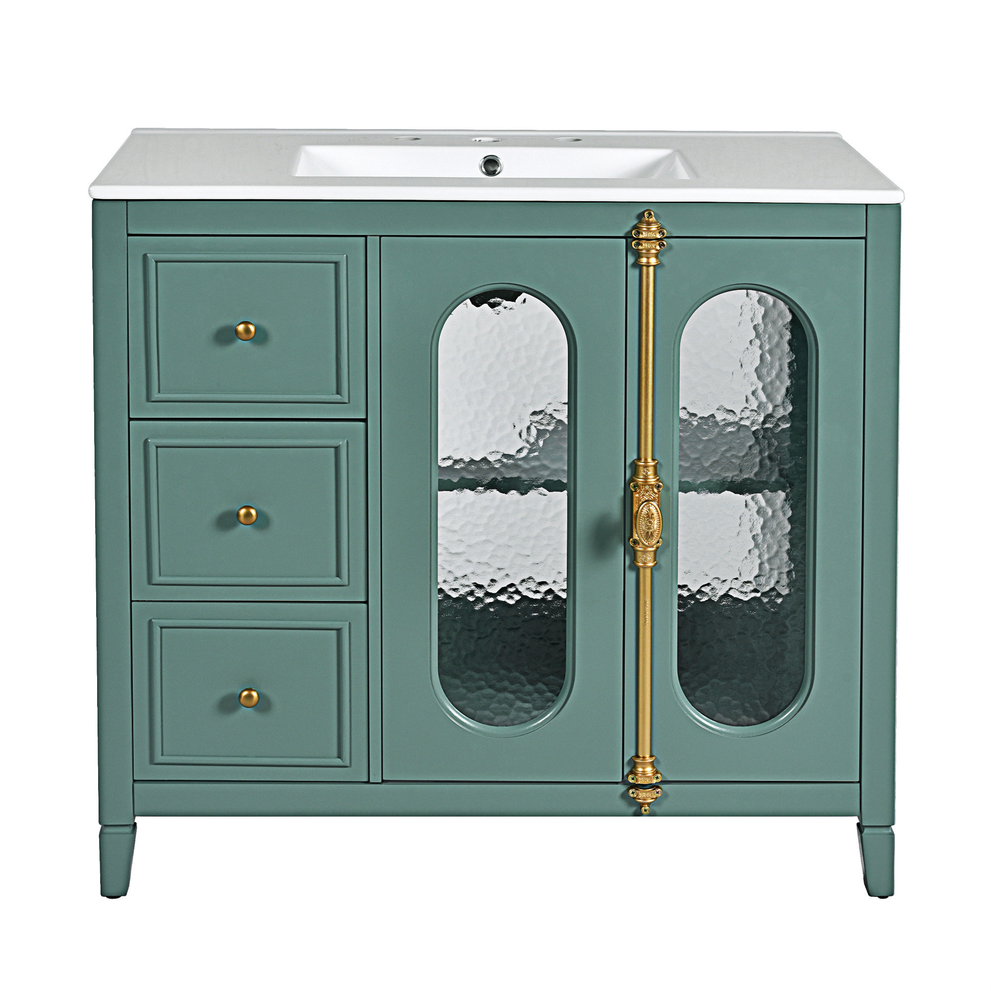 Lark Manor Bathroom Vanity With 2 Soft Close Doors - Wayfair Canada